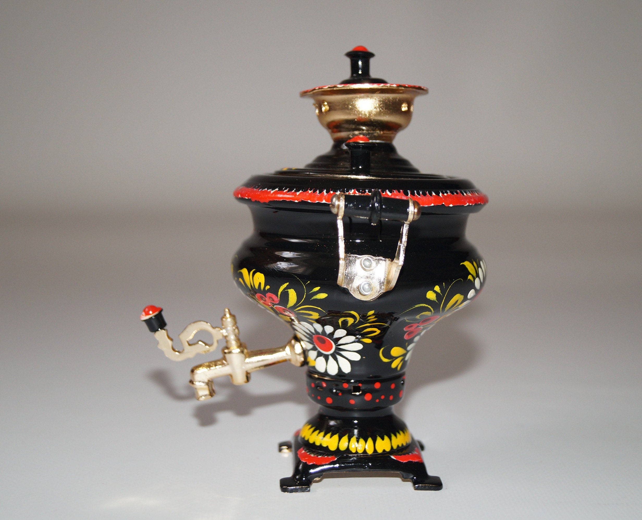 Small Samovar Handpainted Samovar Mini Samovar Hand-painted - Etsy