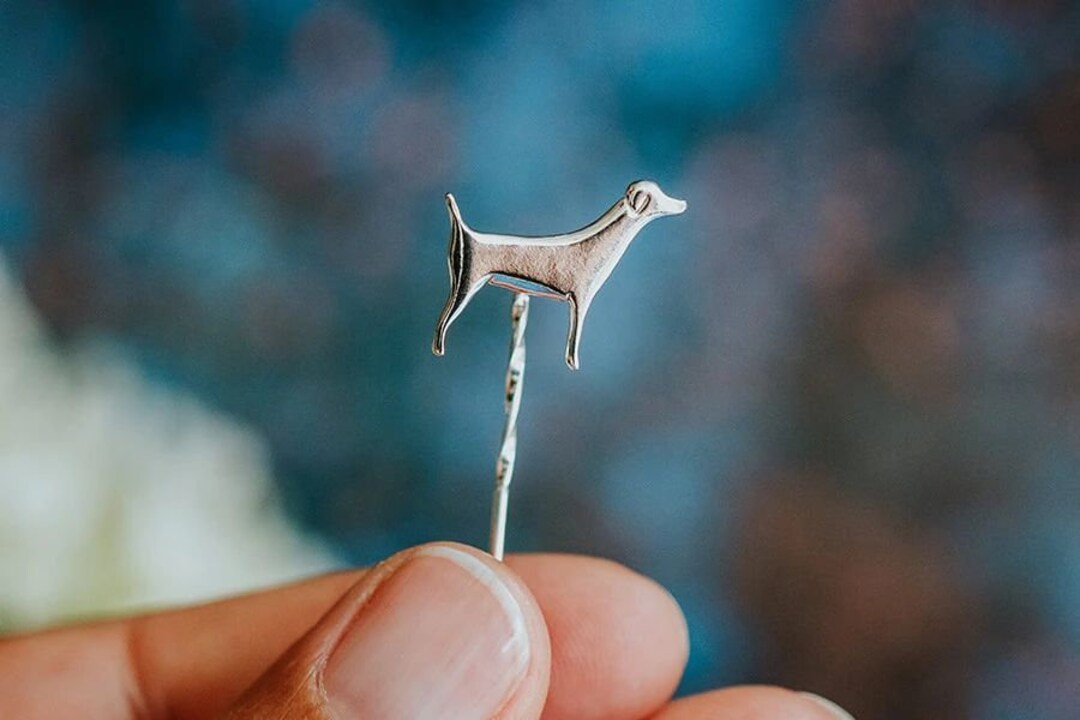 Sterling Silver Jack Russell Pin - Animal Jewellery - Jack Russell ...