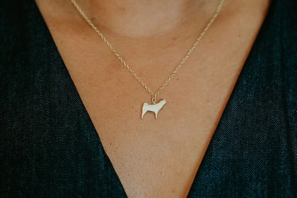 Sterling Silver Pug Necklace - Animal Inspired - Pugs - Ethical ...