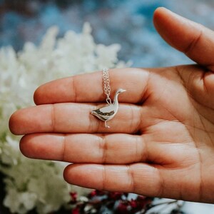 Sterling Silver Snow Goose Necklace - Animal Jewellery – Snow Goose ...