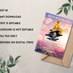 Zelda BOTW Digital DIY Birthday Invitation - Etsy