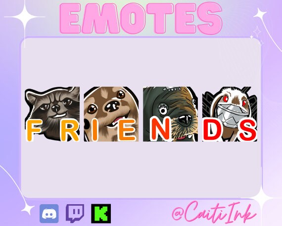 Guardians of the Galaxy Friends Emotes Floor Teefs Rocket - Etsy