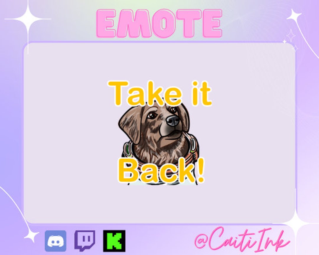 Guardians of the Galaxy 3 Cosmo Space Dog take It Back Emote Twitch ...