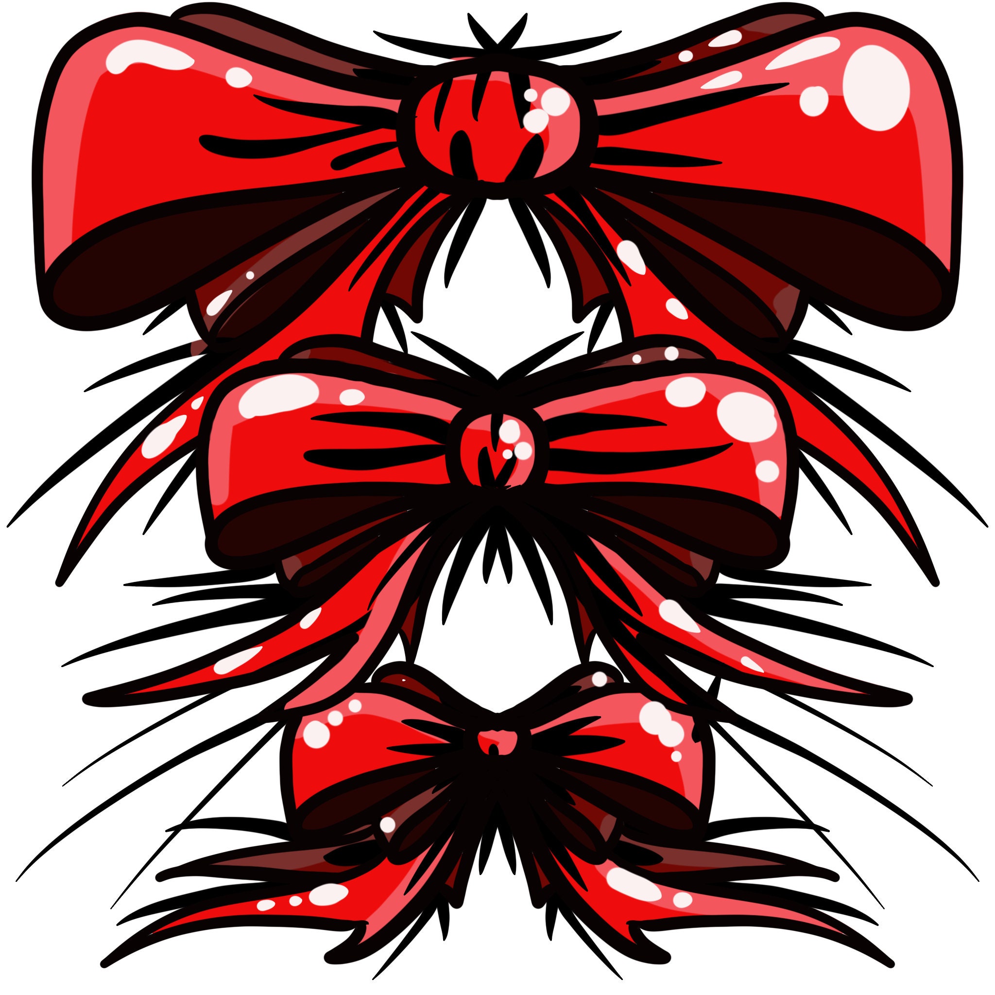 Bow Emote Bundle for Twitch or Discord - Etsy
