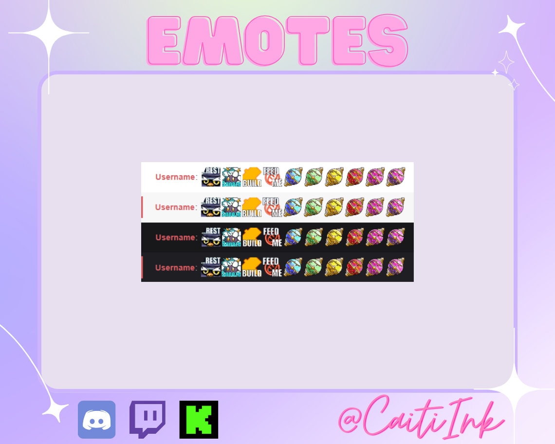 X10 Palworld Emote Package for Twitch/discord/kick/youtube/tiktok Cute ...