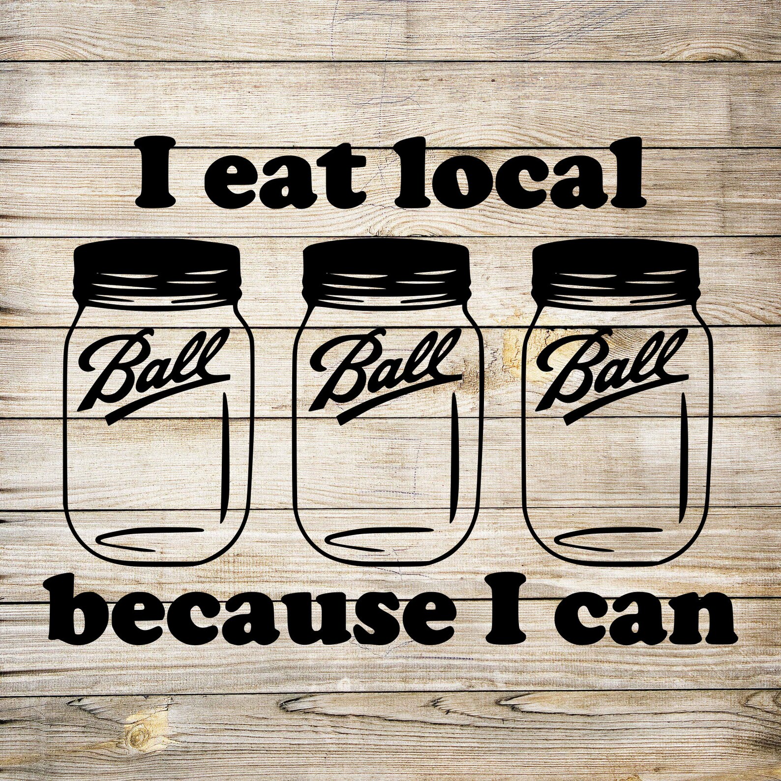 Eat Local SVG - Etsy