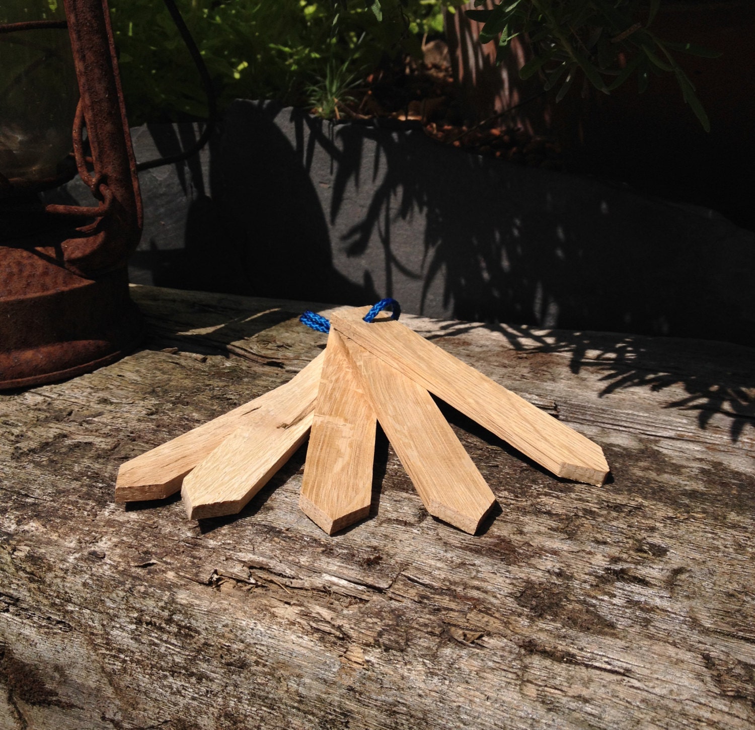 Plant Tags Handmade Reclaimed Oak - Etsy