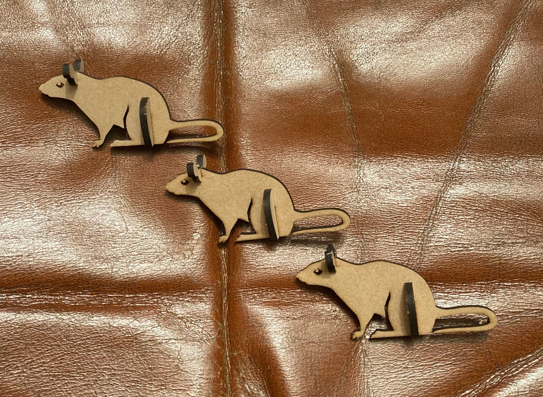 See How They Run! A Trio of Laser Cut Mice - Etsy UK