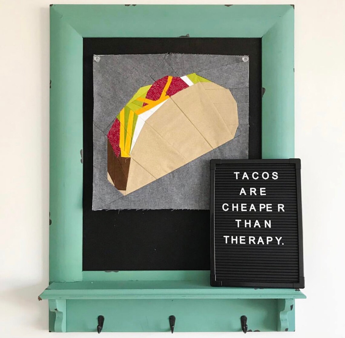 Let's Taco 'bout It Foundation Paper Piecing Pattern | Etsy