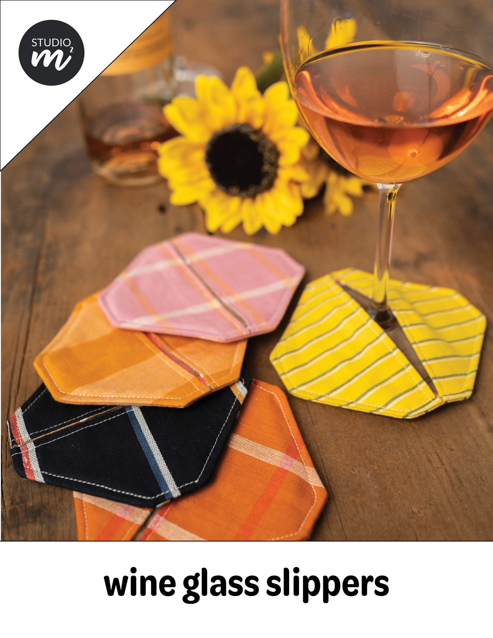 Wine Glass Slippers PDF Sewing Pattern - Coasters & Charms - Etsy
