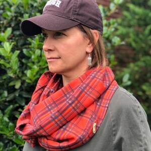 Sideline Scarf - PDF Sewing Pattern - Infinity Scarf With Zippered ...