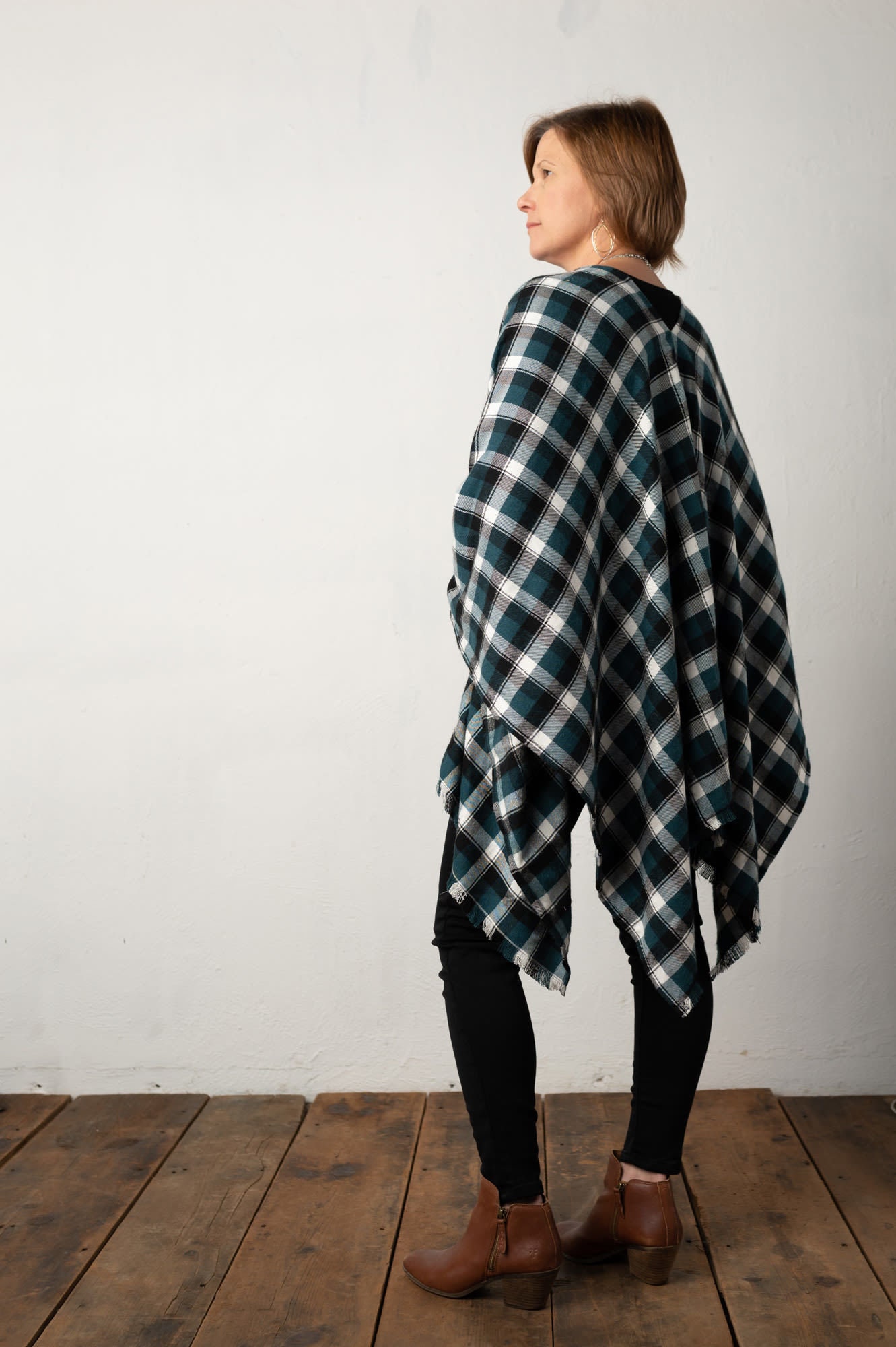 Fringed Flannel Wrap Sewing Pattern: Easy DIY Scarf (PDF Pattern) - Etsy UK