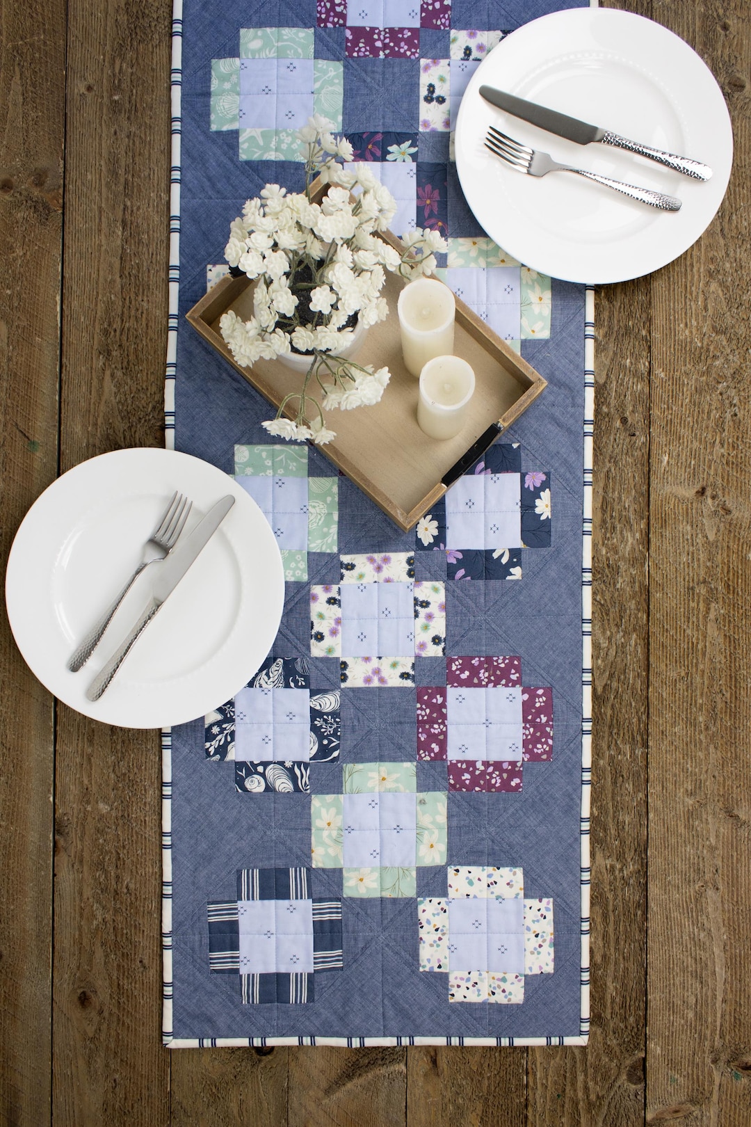Bits + Pieces Quilt: FPP Sewing Pattern (PDF Download) - Etsy