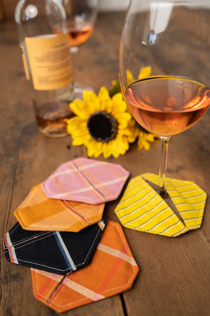 Wine Glass Slippers PDF Sewing Pattern - Coasters & Charms - Etsy
