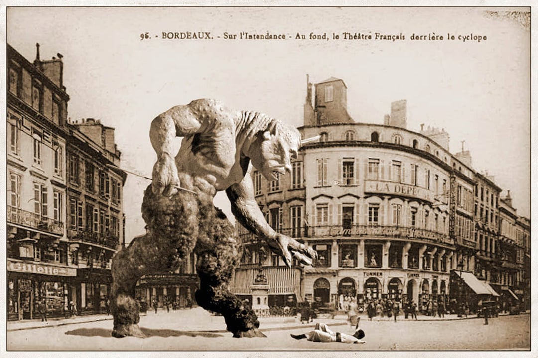 Postcard From Steropes Visiting Bordeaux - Etsy