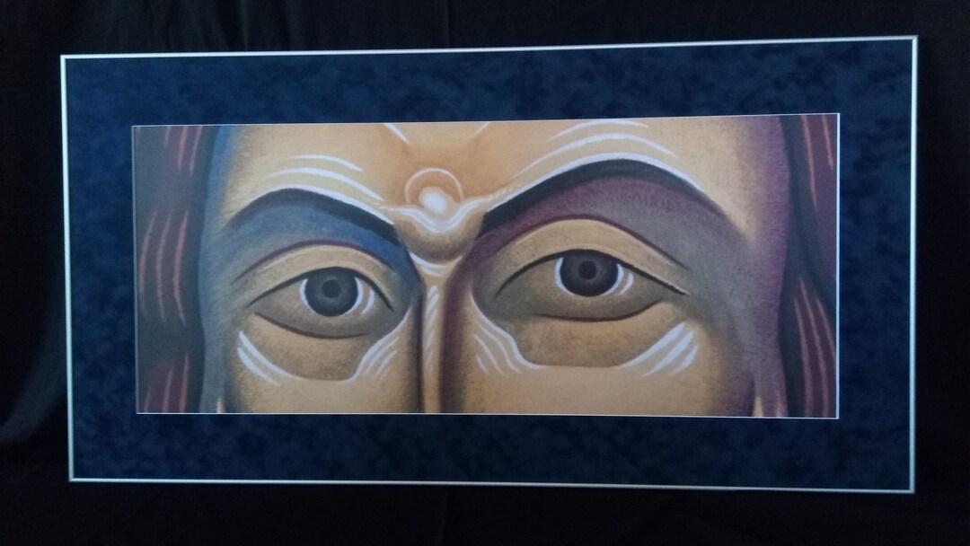 Unique Christian Religious Backlit Print, Reproduction From the ...