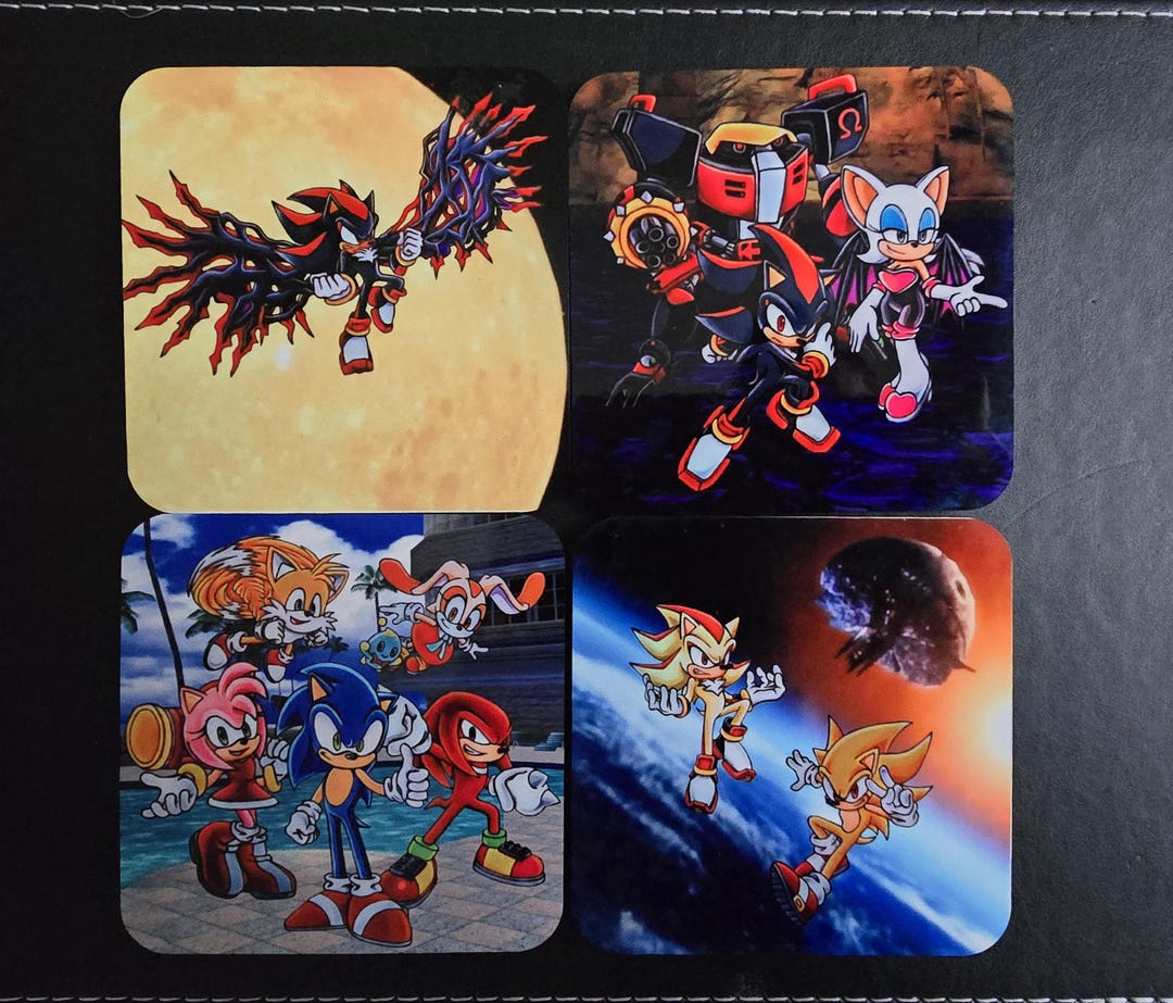 Sonic Coasters - Etsy