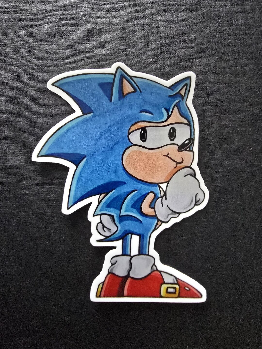 Mania Sonic Meme Sticker - Etsy