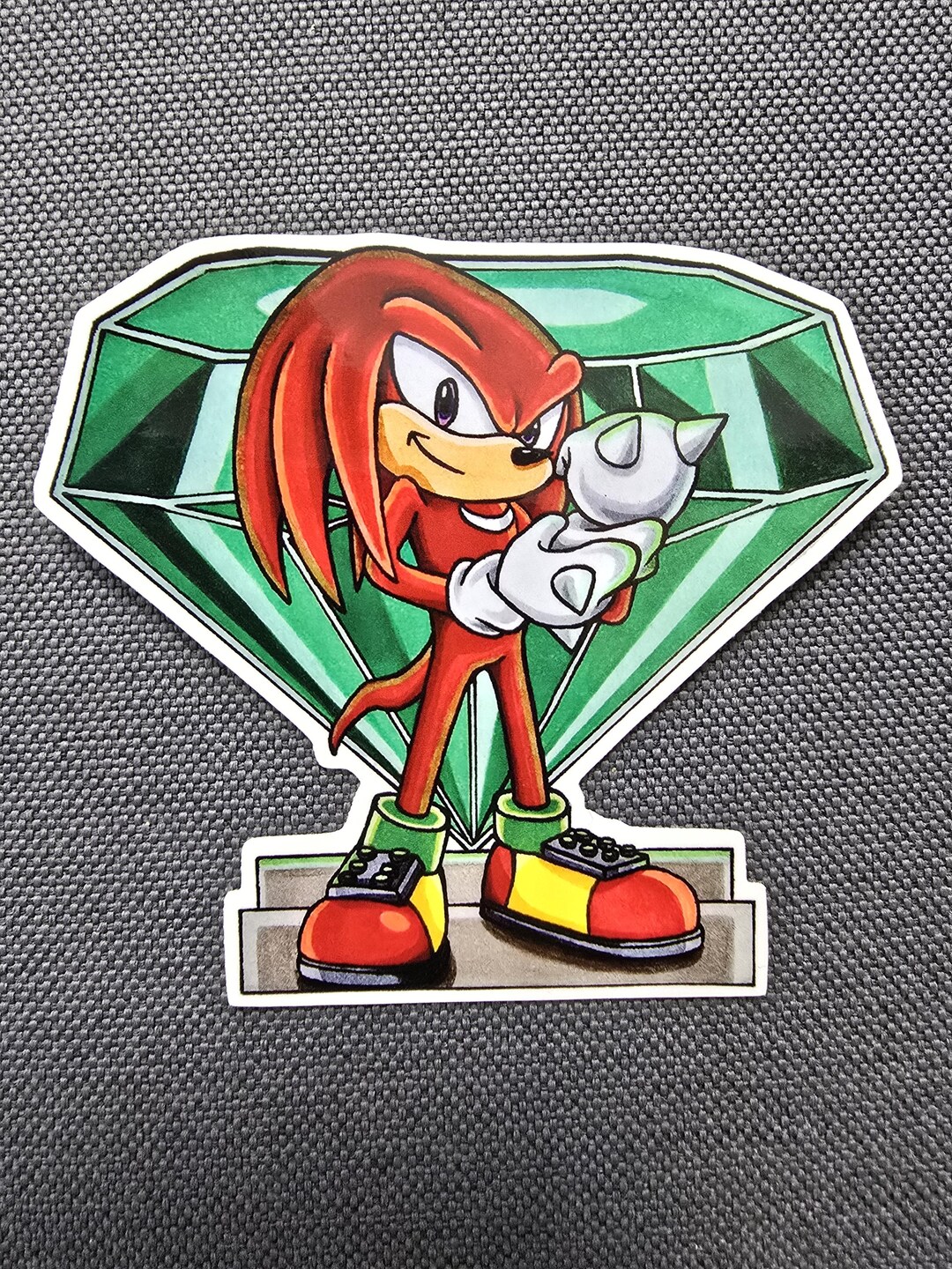 Knuckles the Echidna Sticker - Etsy