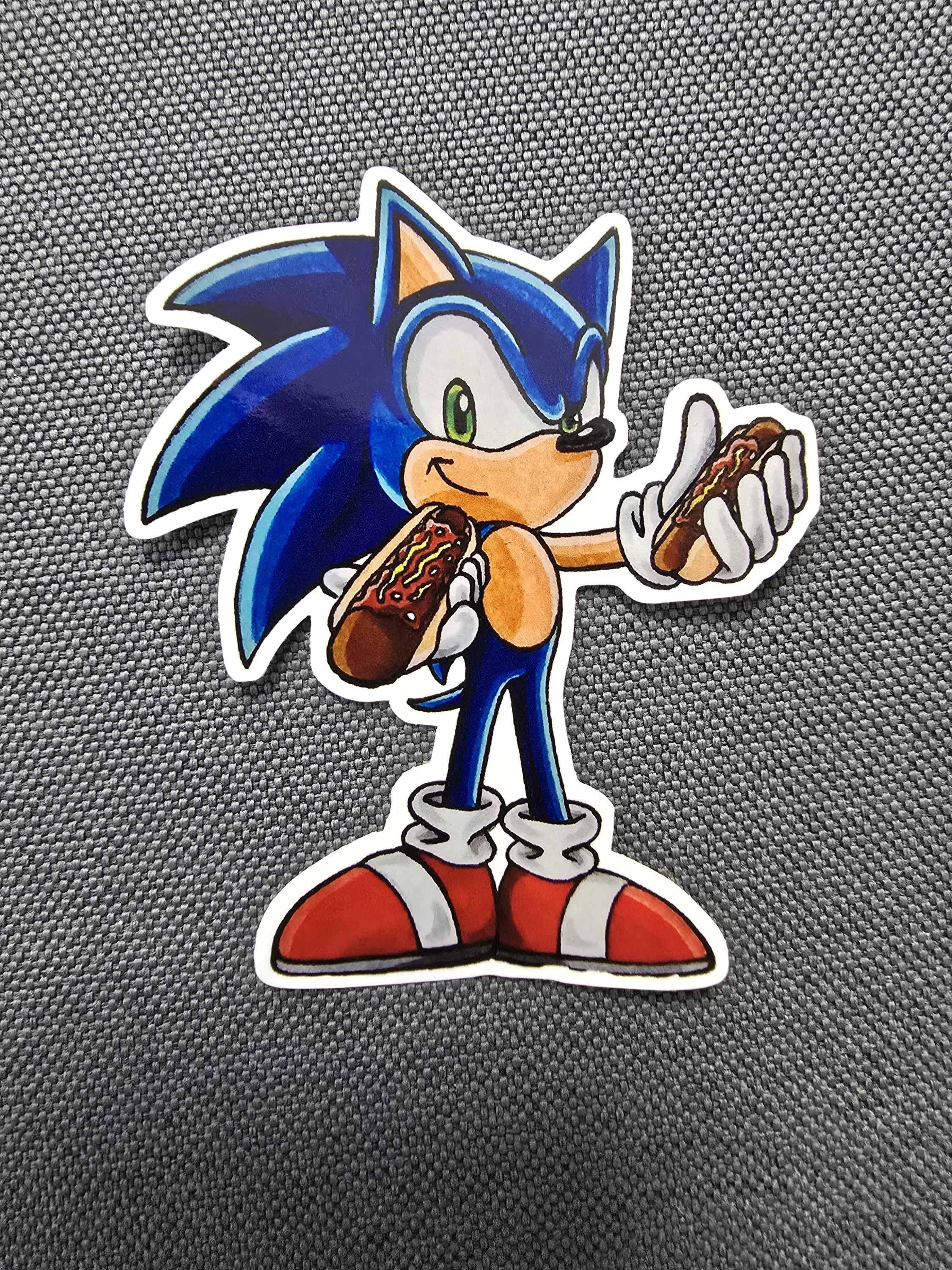 Sonic the Hedgehog Sticker - Etsy