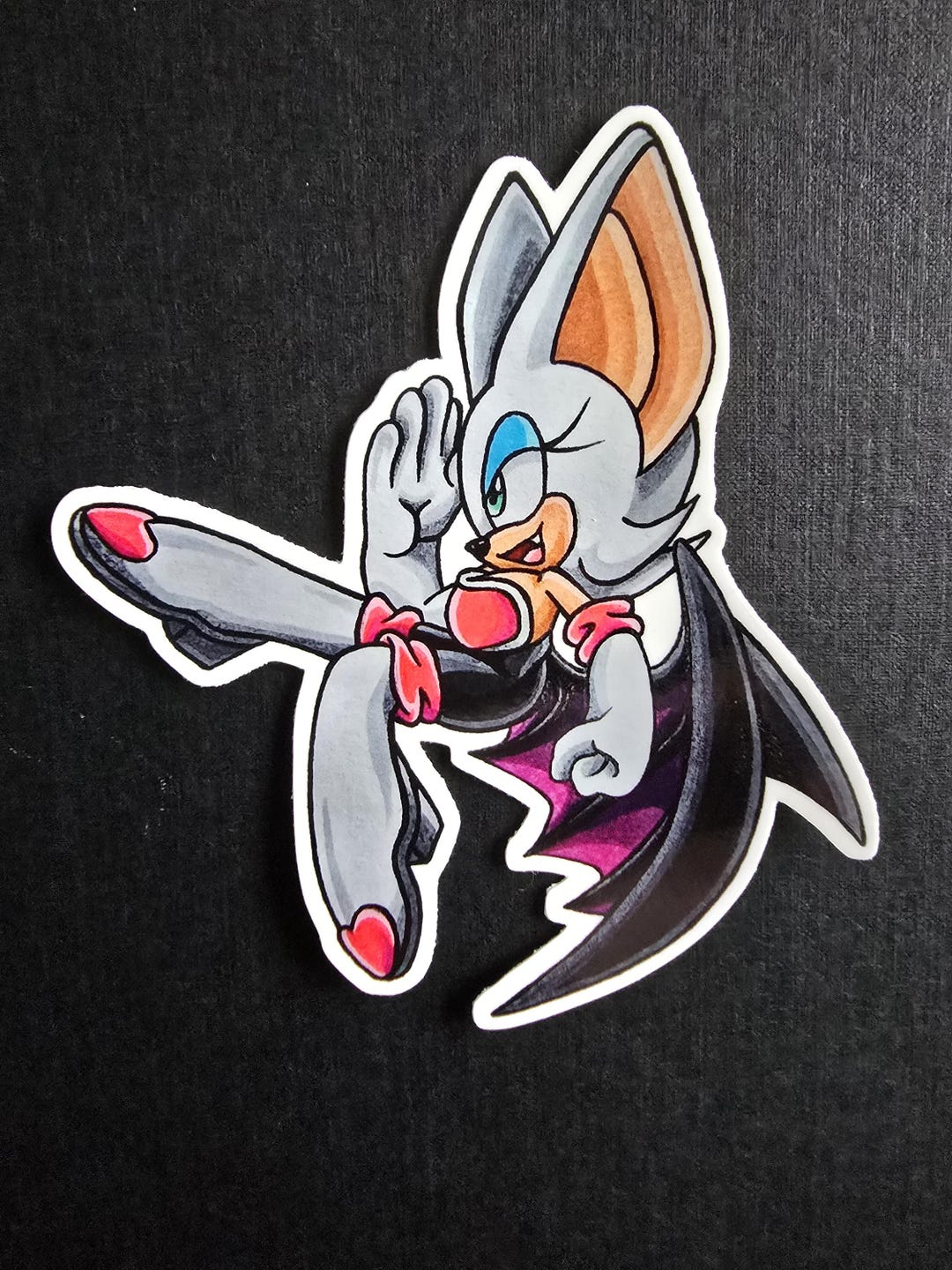 Rouge the Bat Sticker - Etsy