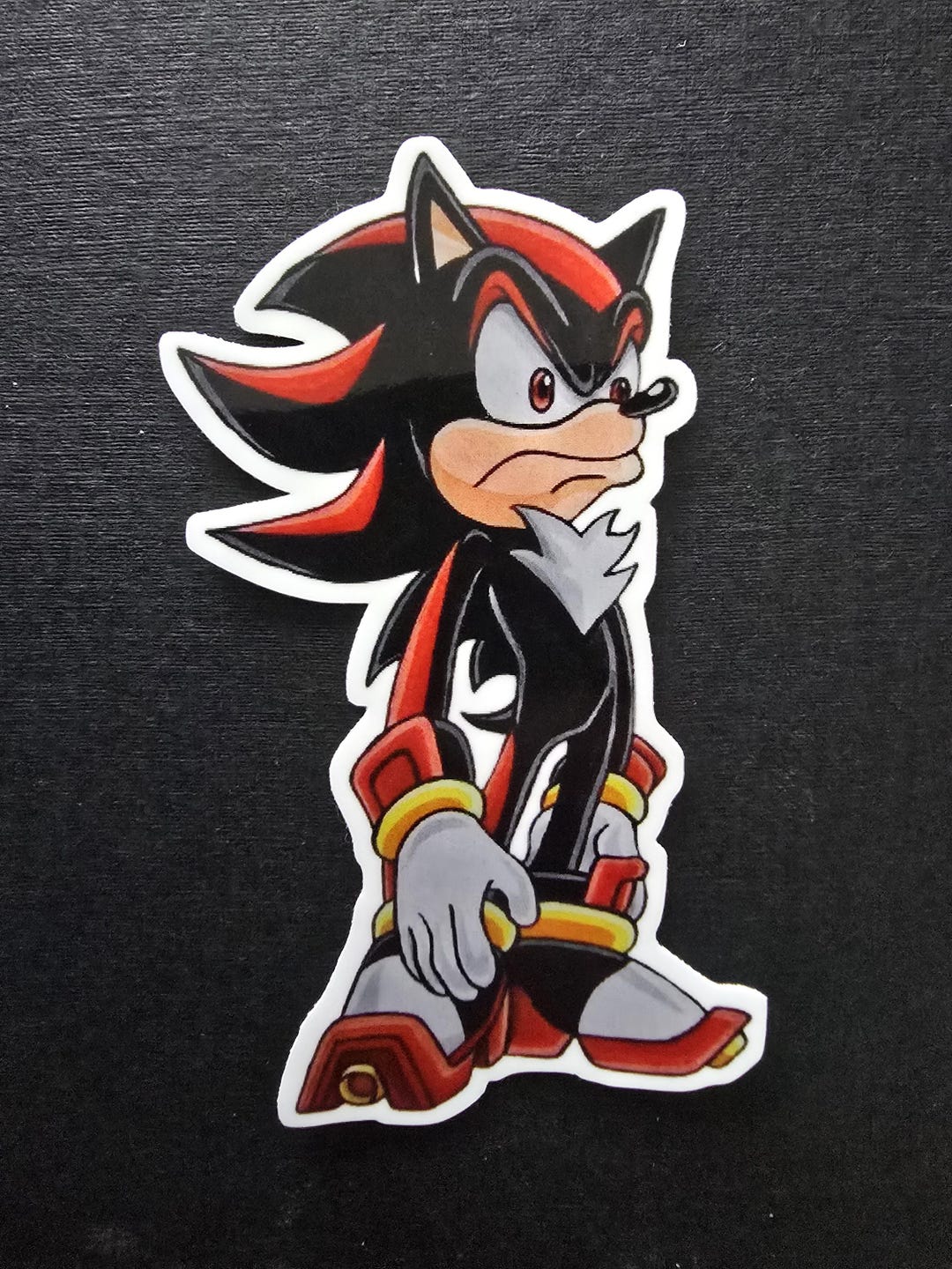 Angry Shadow Meme Sticker - Etsy