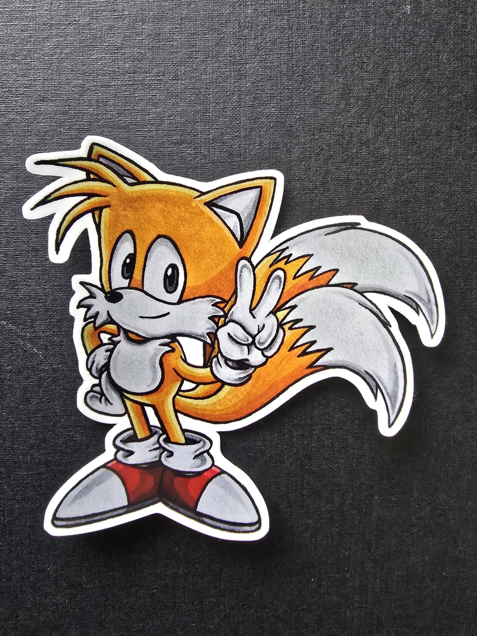 Classic Miles "tails" Prower Sticker - Etsy