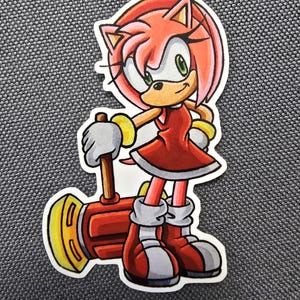 Amy Rose Sticker - Etsy