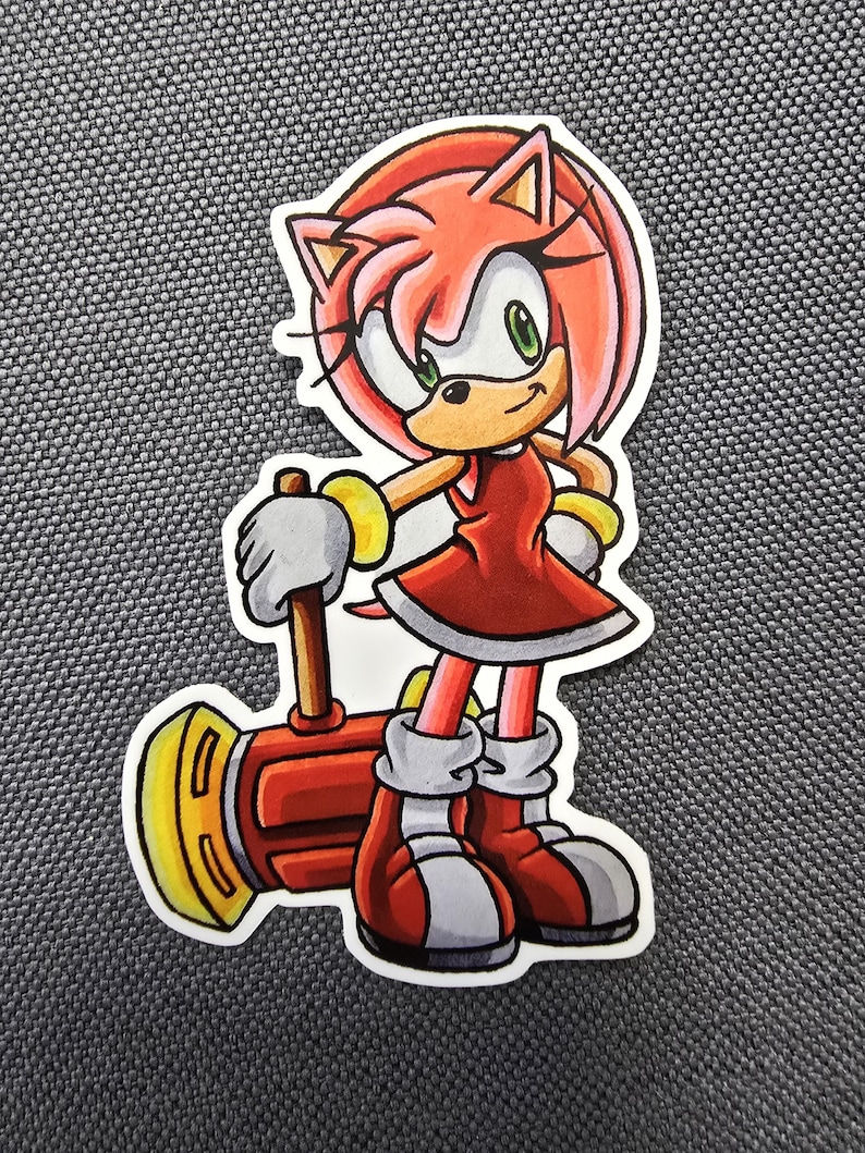 Amy Rose Sticker - Etsy