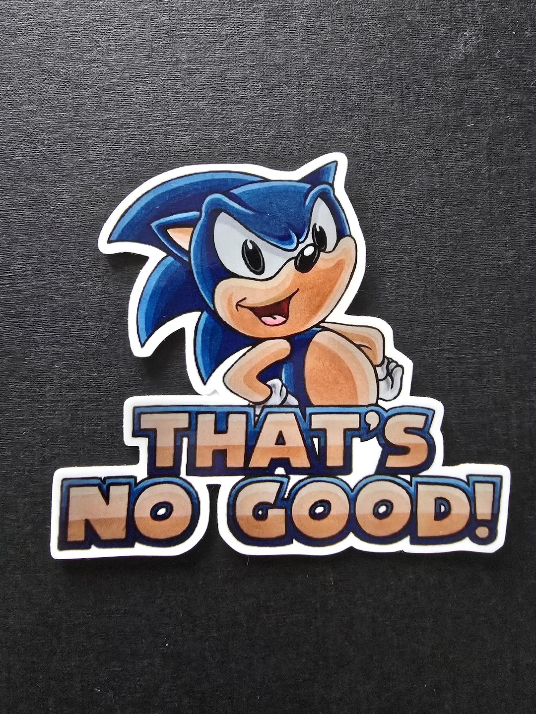 Sonic "that's No Good!" Meme Sticker - Etsy Canada