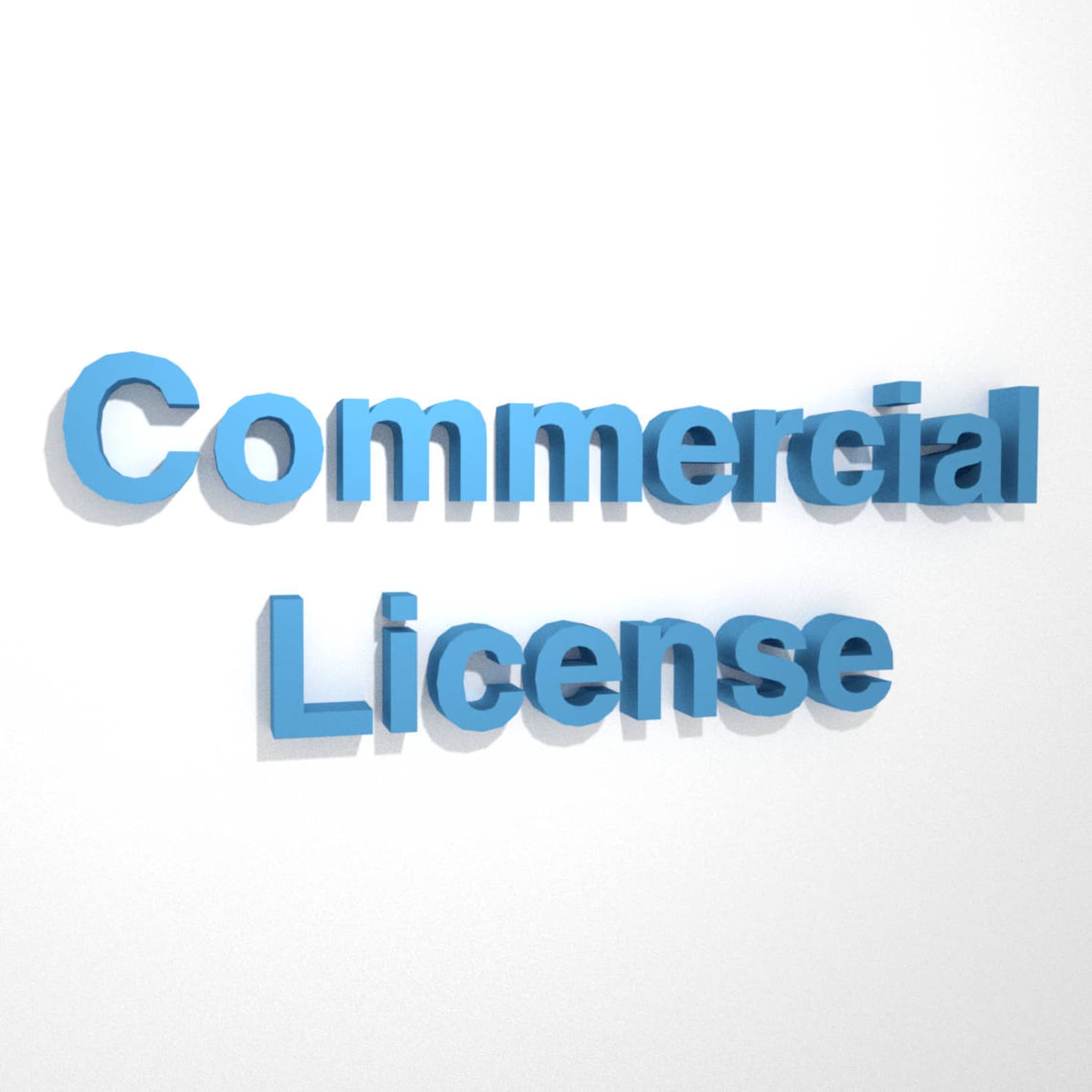 Commercial License for One 3D Paper Model Template (one Template per ...