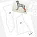 Printable DIY Template (PDF). Dog (pointer) Low Poly Paper Model ...