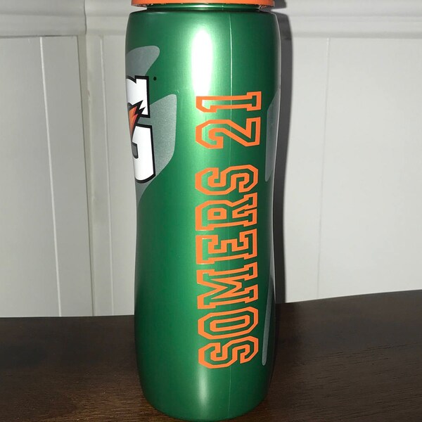 Personalized Name Custom Gatorade Bottle - Etsy