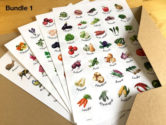Sticker Sheet Bundle | Etsy