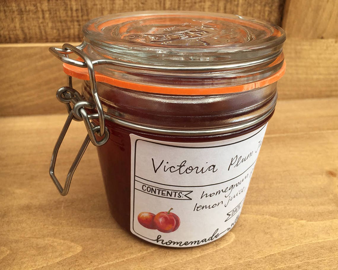 Jam and Chutney Labels - Self-adhesive Labels for Your Homemade ...