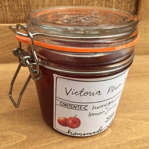 Jam and Chutney Labels - Self-adhesive Labels for Your Homemade ...