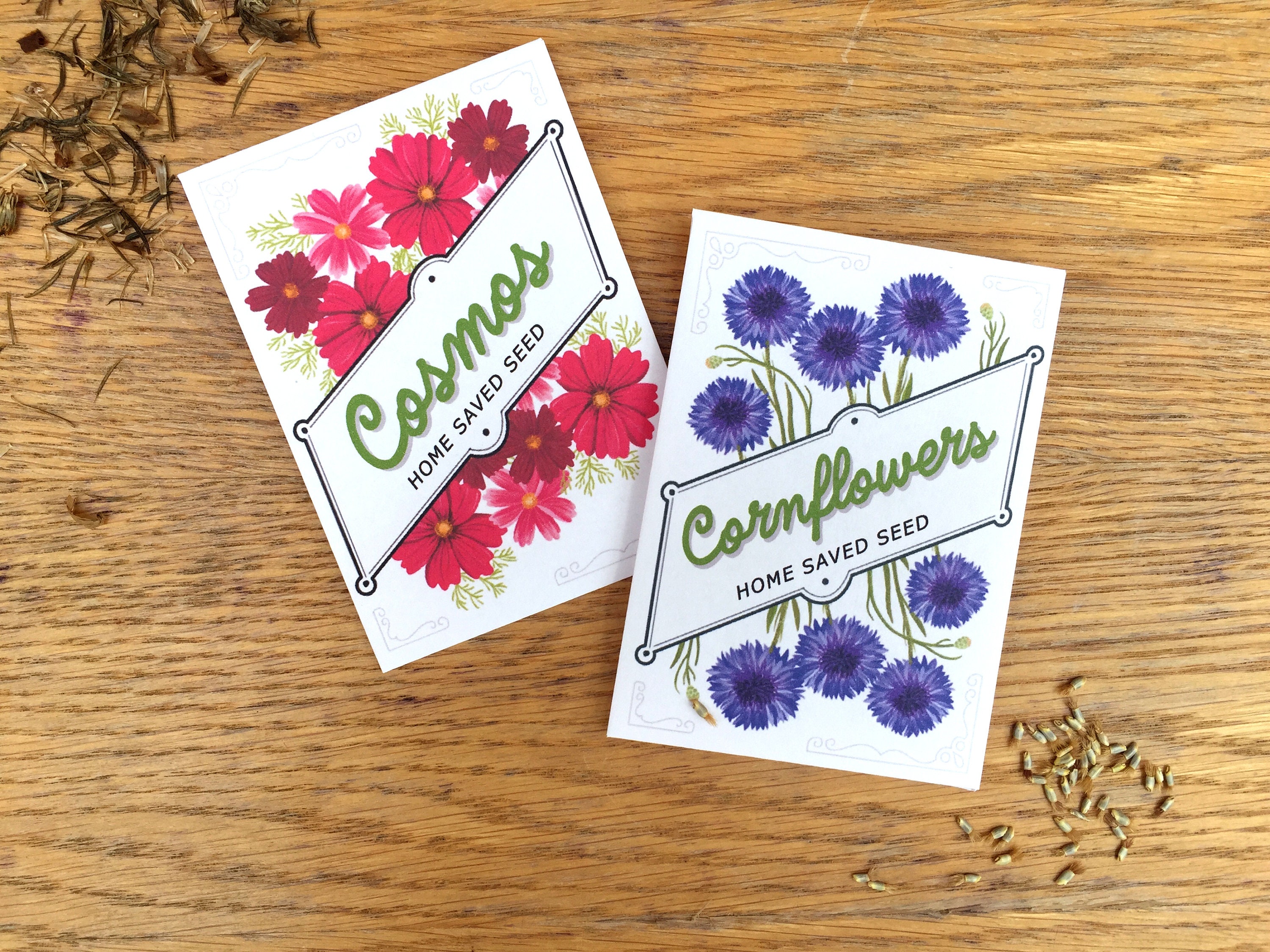 Print Your Own Seed Packets Instant Pdf Download 28 Designs - Etsy