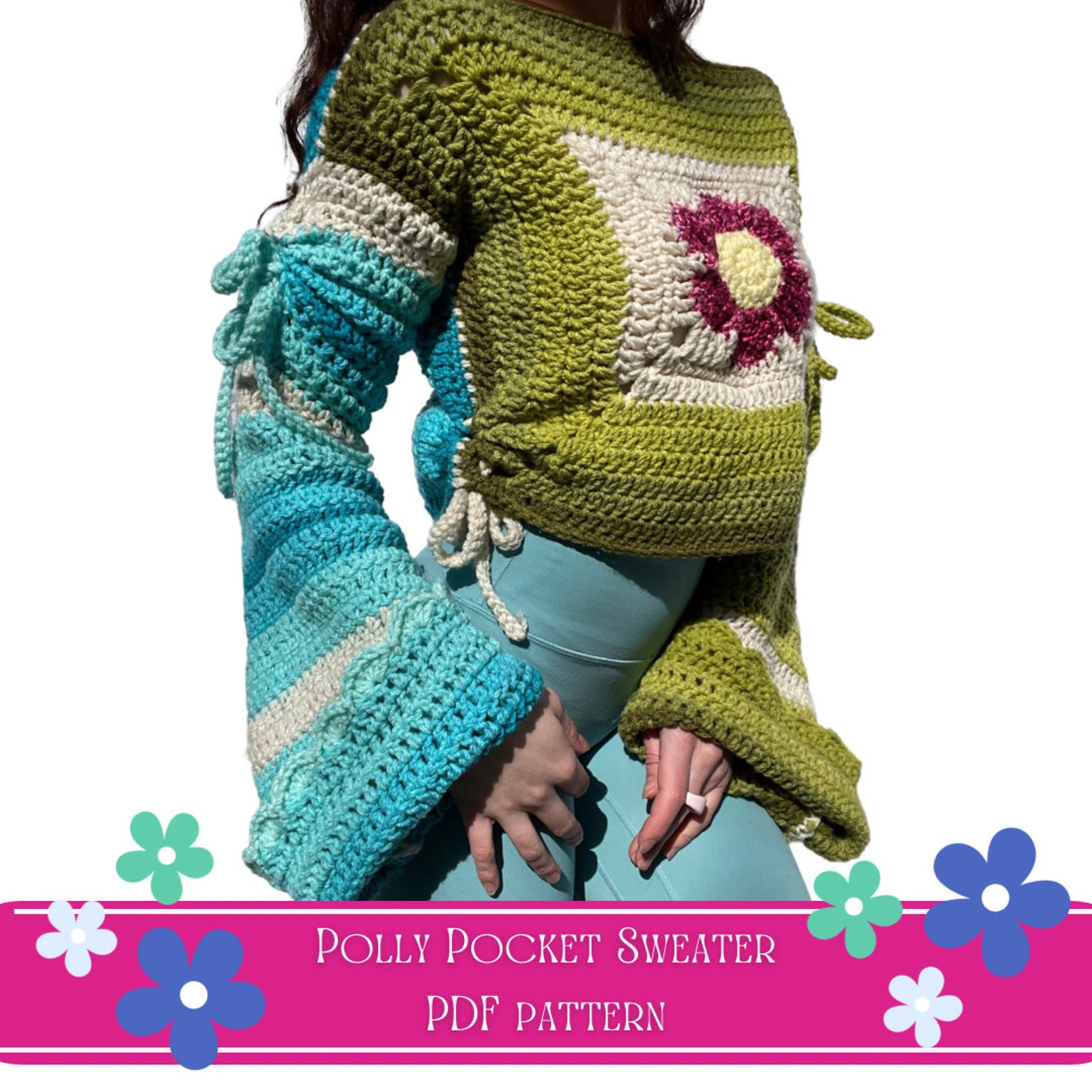 PDF Polly Pocket Sweater Pattern - Crochet - Etsy