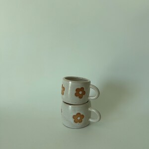 Daisy Espresso Mug - Etsy