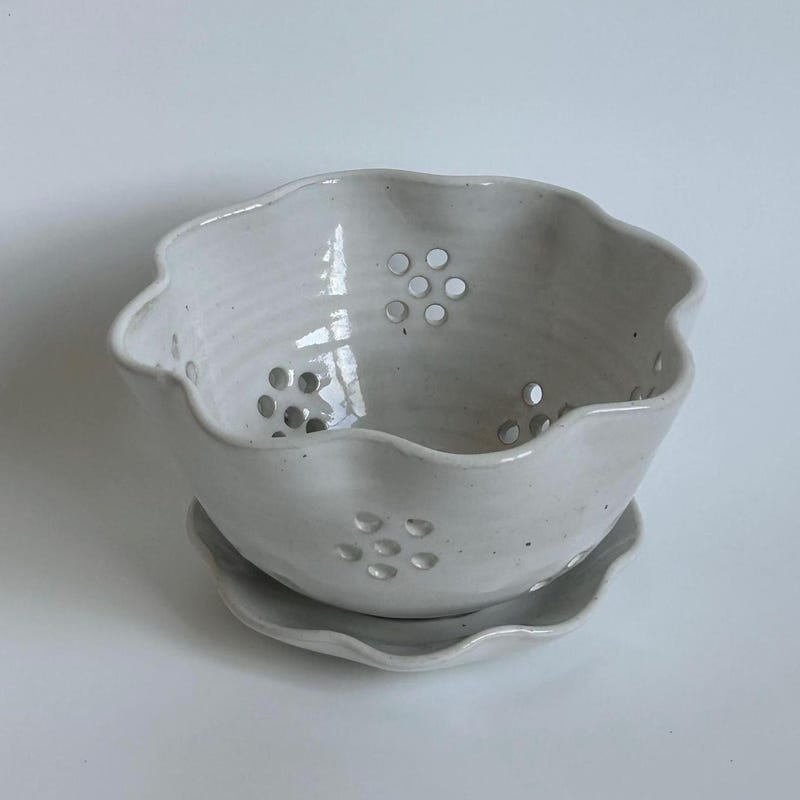 Ceramic Colander - Etsy