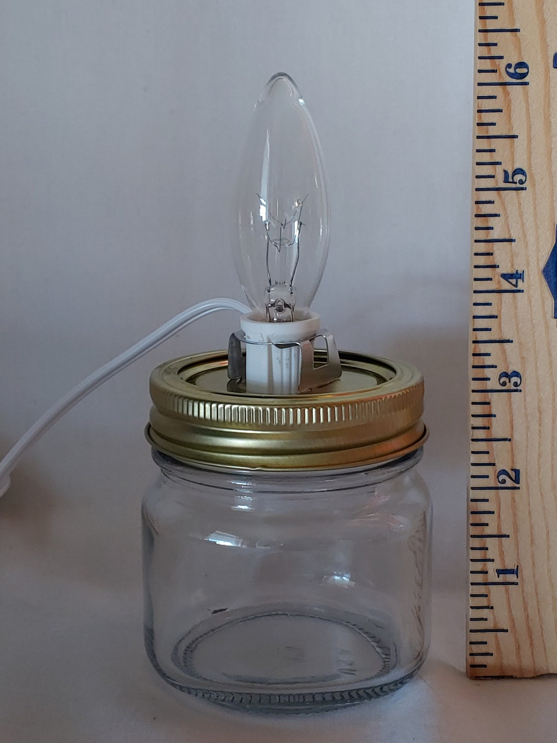 Mini Mason Jar Night Light Lilo and Stitch Influenced | Etsy