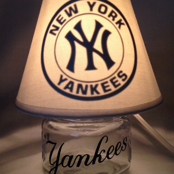 New York Yankees Lamp - Etsy