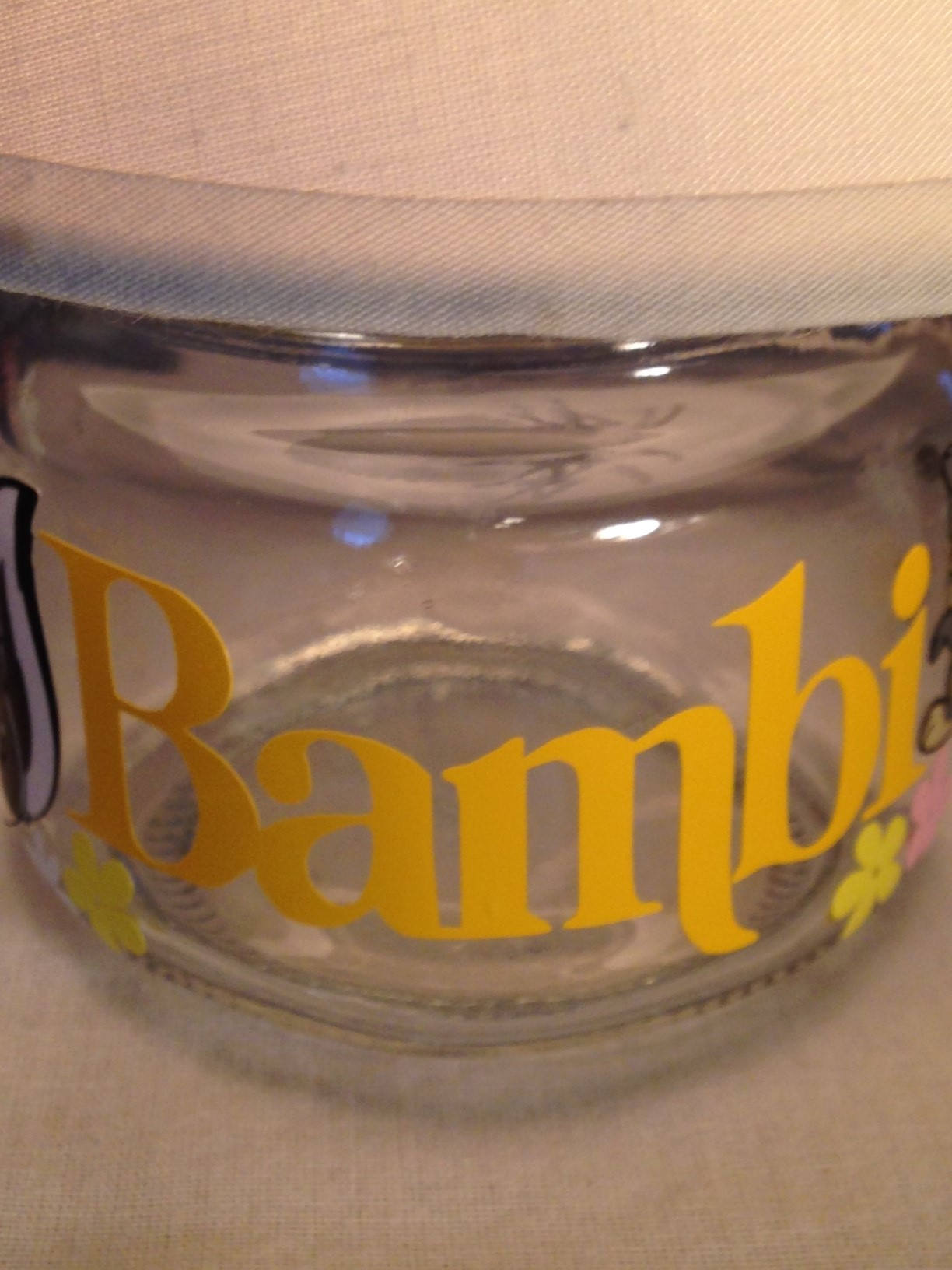 Mini Mason Jar Night Light Bambi Influenced - Etsy