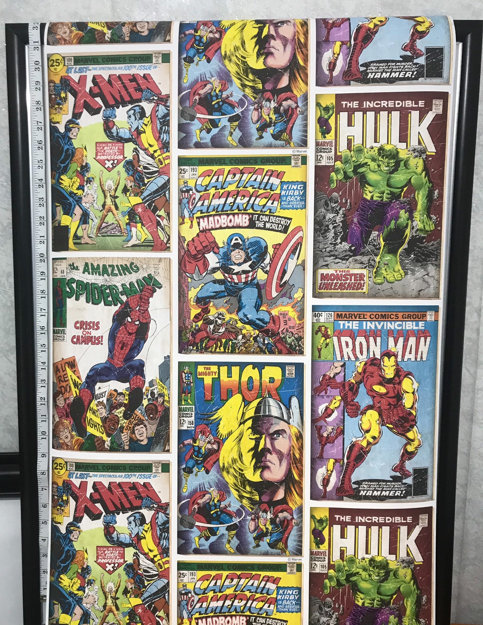 Marvel Comics Spider-man Thor Captain America X-men Iron Man | Etsy