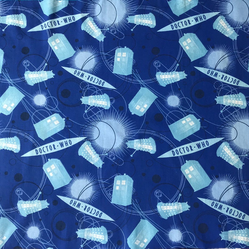 Doctor Who Fabric - Etsy