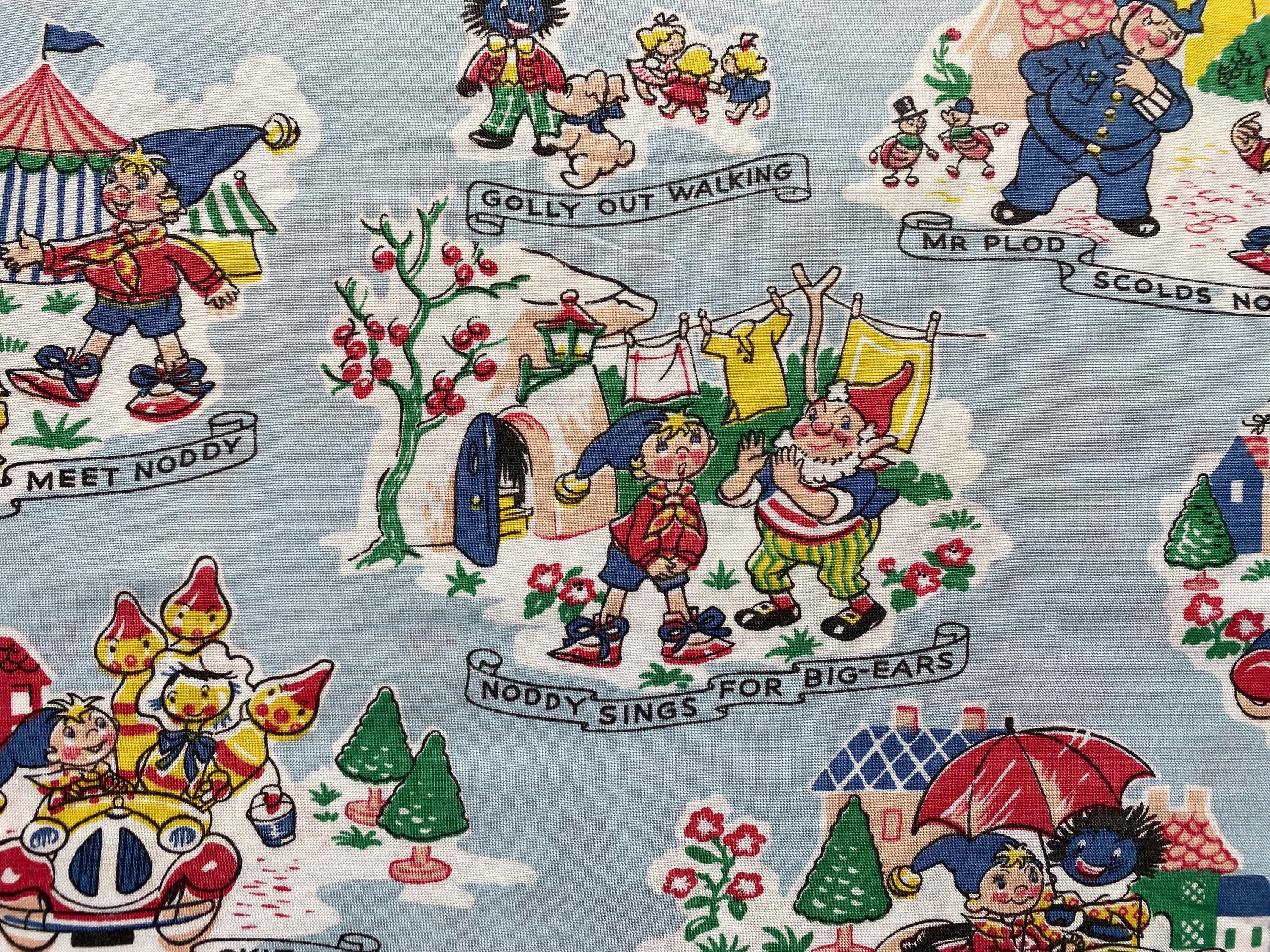 Noddy Original and Rare Vintage Fabric 70s - Etsy
