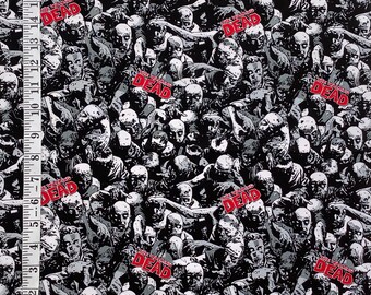 Walking Dead Fabric - Etsy UK