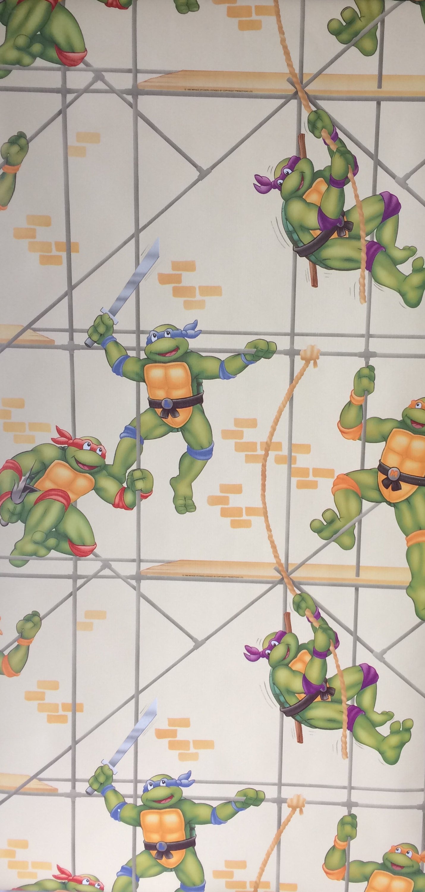 Retro Ninja Turtles Wallpaper