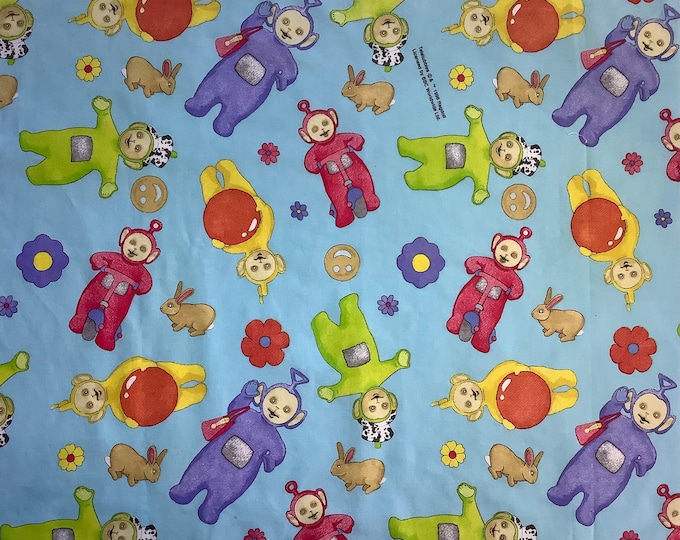Vintage Années 1990 Teletubbies Twin Size Comforter Blanket Enfants ...