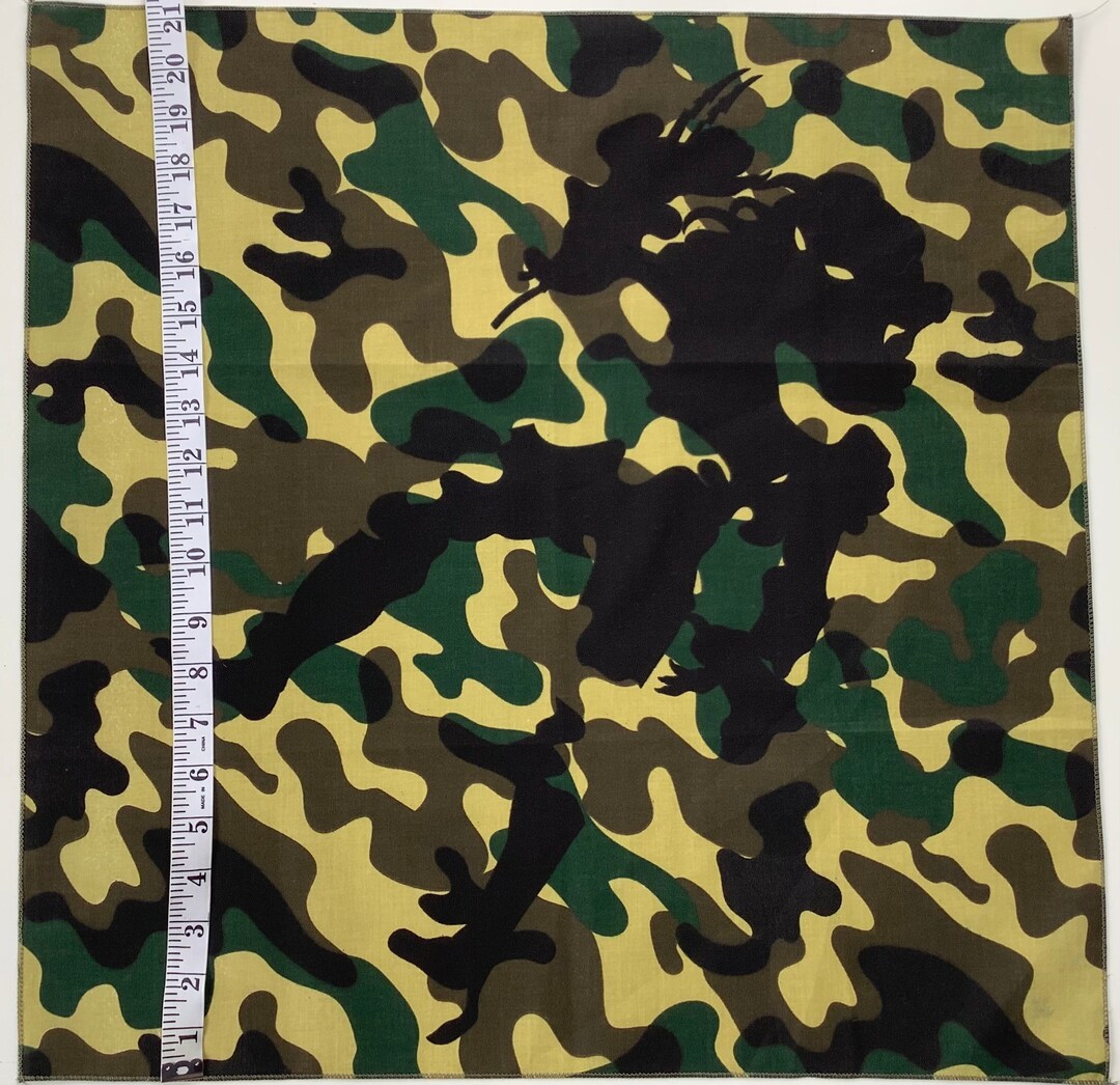 Predator Camo Fabric Square - Etsy